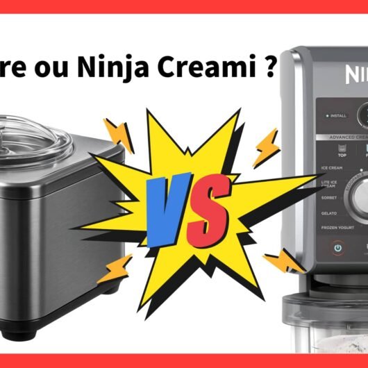 Glace italienne maison avec le Ninja Creami Deluxe et Classique